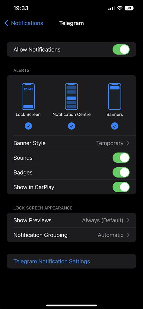 Telegram Notifications Stopped Working On Ios 1602 Rtelegram