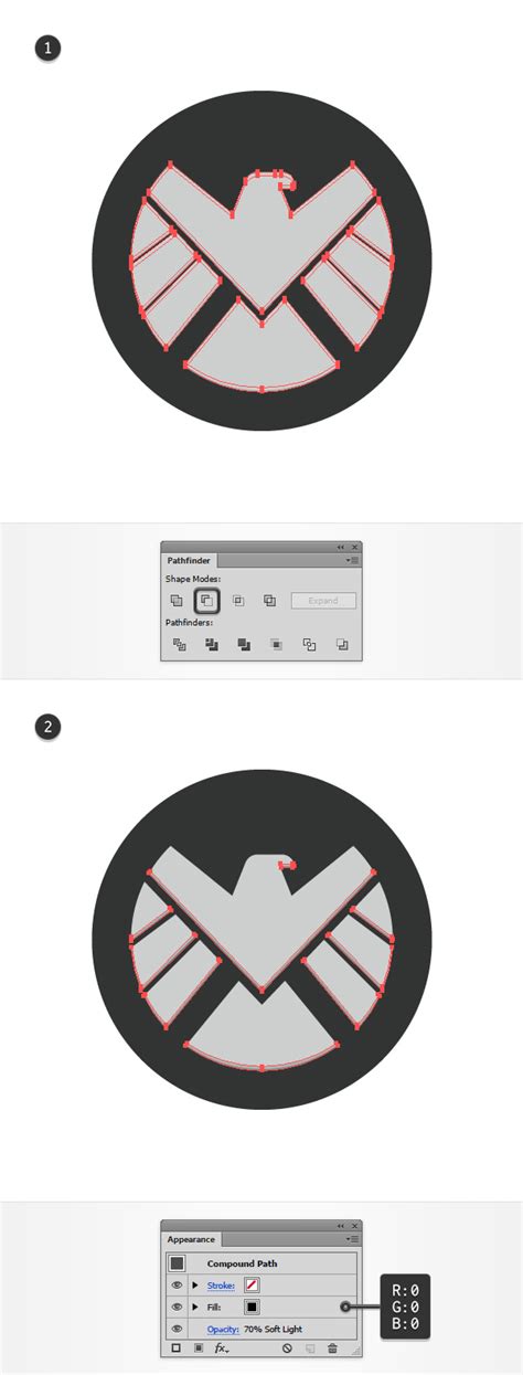 How To Create The S H I E L D Logo In Adobe Illustrator Envato Tuts