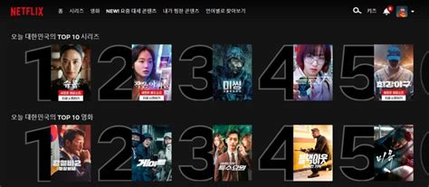 넷플릭스 전세계 인기 순위 확인 방법
