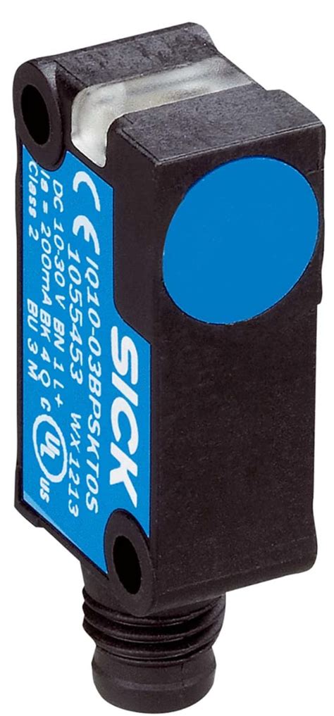 IQ BPOKW S Sick Sick Inductive Block Style Proximity Sensor Mm Detection PNP Normally