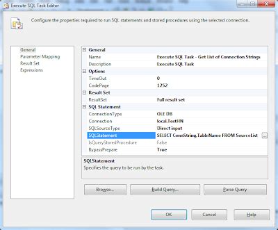 SQL Server MSBI Dynamic Database Connection Using SSIS ForEach Loop