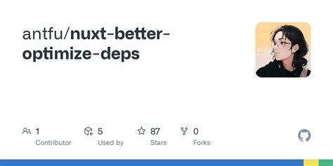 Github Antfunuxt Better Optimize Deps