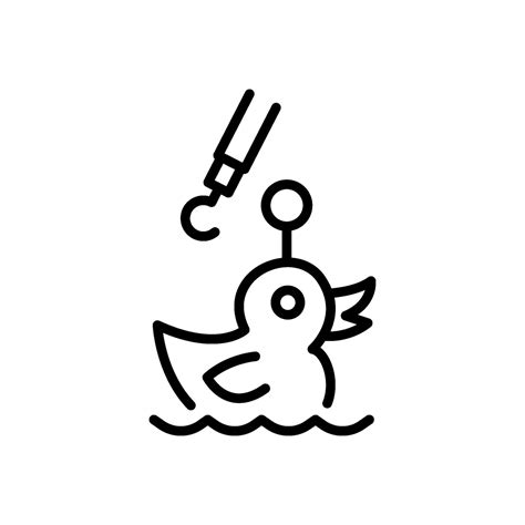 Duck Catch Arcade Icon Line Style Icon 58001301 Vector Art At Vecteezy