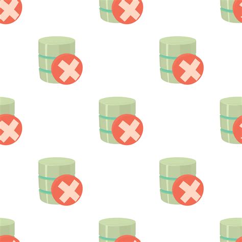 Closed Database Pattern Seamless Vector 15141469 Vector Art At Vecteezy
