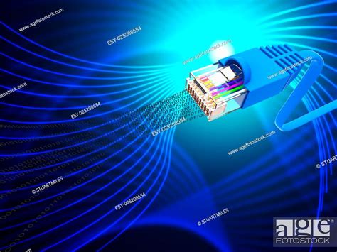 Data Connection Represents Global Communications And Computer Stock Photo Picture And Low