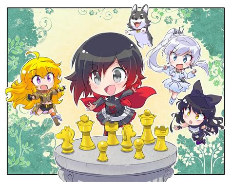 Ruby Rose Weiss Schnee Yang Xiao Long Blake Belladonna And Zwei Rwby Drawn By Iesupa