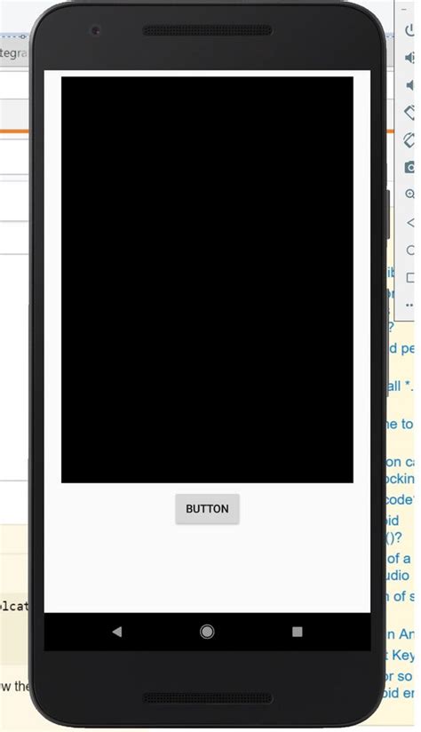 Unity As An Android Subactivity Black Screen Stack Overflow