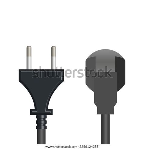 power plugs without sockets isolated on stock vector royalty free 2256124355 shutterstock