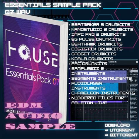 Jual Essentials Sample Pack 07 Wav Edm Audio Sample Shopee Indonesia
