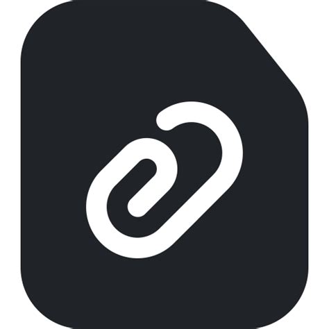 Attach File User Interface Gesture Icons