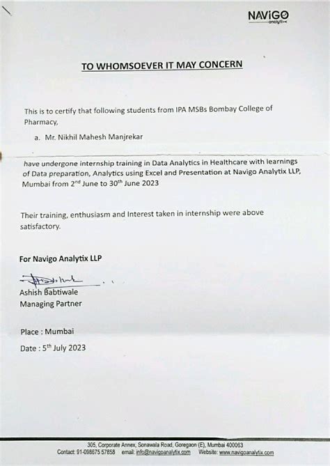 Nikhil Manjrekar On Linkedin Dataanalytics Internship Datavisualization Business Storytelling