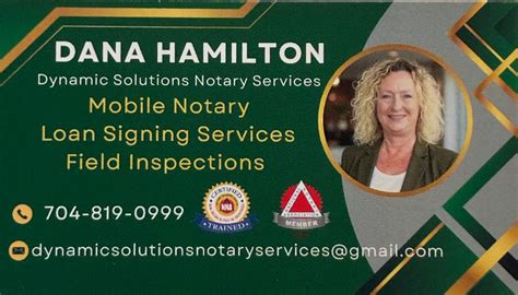 Dynamic Solutions Notary Services Wingate Nc