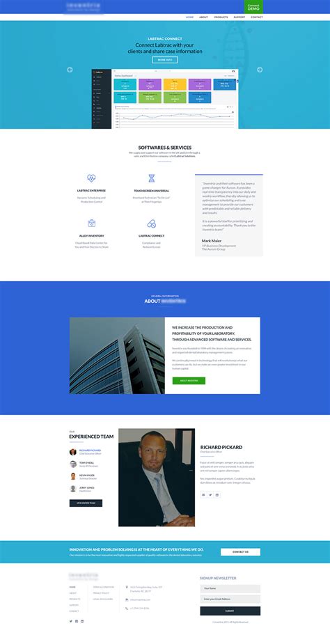 Website Design Labtrac By Ux Ui Designer Ankita Shinde On Dribbble