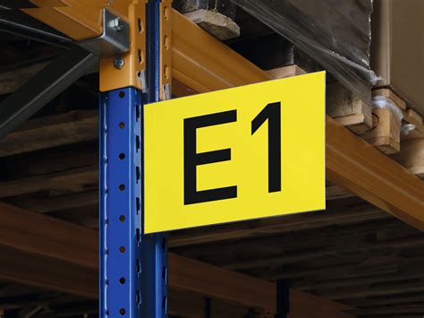Aisle Sign Magnetic A4 Landscape Durable