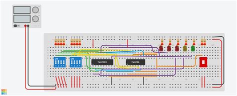 4 Bit Addersubtractor 1