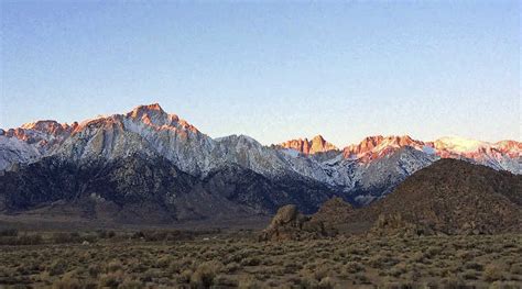 Loss Of Water In California Drought Caused Sierra Nevada To Rise Nasa