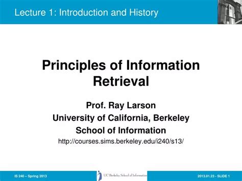 Ppt Lecture 1 Introduction And History Powerpoint Presentation Free