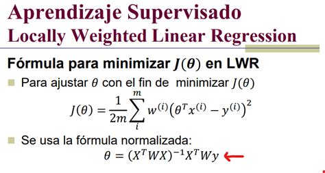 Solved Prove Normalized Equation Locally Weighted