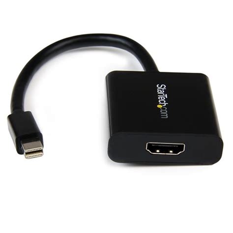 Mini DisplayPort To HDMI Adapter With Audio Active Adapter Converter StarTech Com