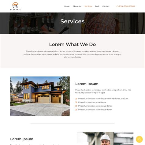 Electrician Bricks Templates