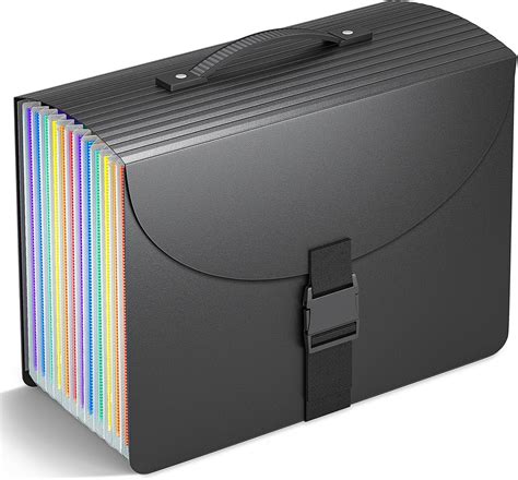 Expanding File Folders Accordion File Organizer With Handle 13 Pockets Expandable