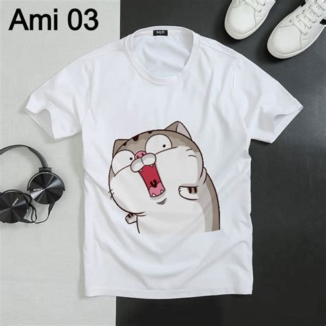 Ami Big Belly T Shirt Ami Cat Shopee Philippines