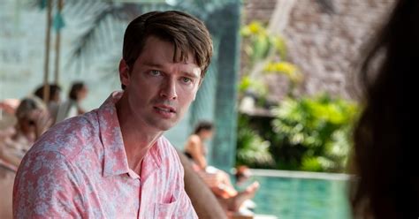 Patrick Schwarzenegger Reacts To White Lotus Incest Sex Scene