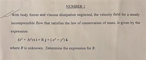 Solved With Body Forces And Viscous Dissipation Neglected