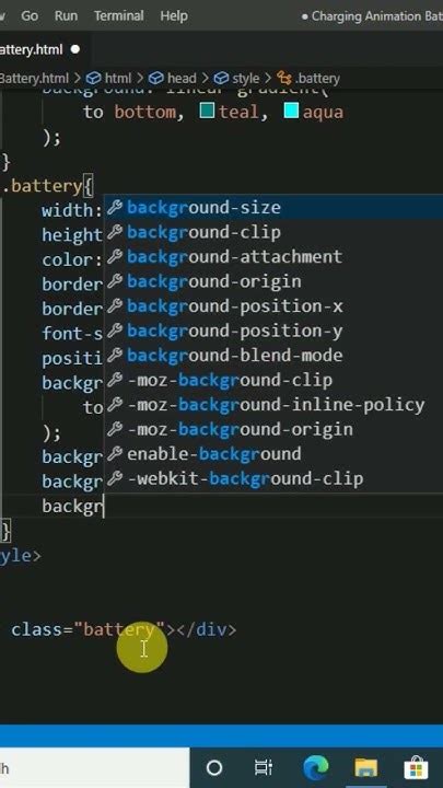 Charging Battery Animation Css Tutorial Coderslibrary Cssanimationtutorial Youtube
