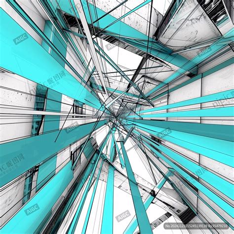 Ai创作图3d玻璃金属材质建筑 数码建筑 抽象立体建筑 科技线条建筑 建筑抽像图 抽象建筑风光 玻璃架构 透视结构 虚拟建筑 透视建筑结构 炫彩立体透视图 技术建筑 科技感建筑图片 建筑科技