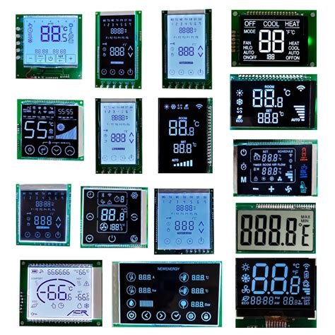 7 Segment 3 Digit Stn Digital Thermostat Temperature Sensor Lcd Display For Show Set