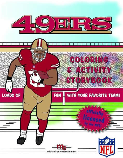 Nfl Logos Coloring Pages 49ers