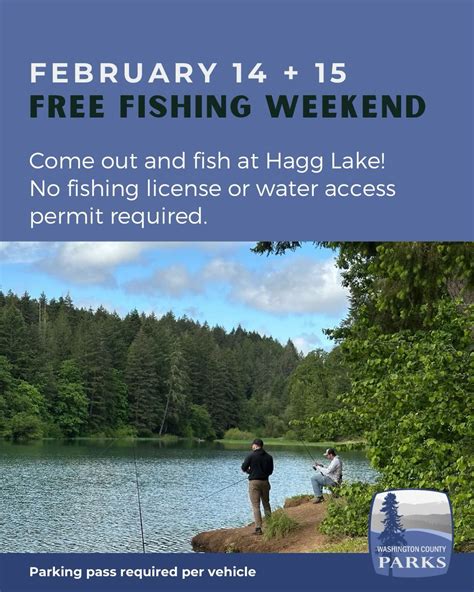 Washco Parks The First Free Fishing Weekend Of 2026 Is Facebook