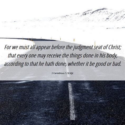 2 Corinthians 510 Kjv Bible Verse Images