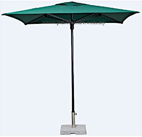 2m Square Aluminium Umbrella For Tight Space In Malaysia