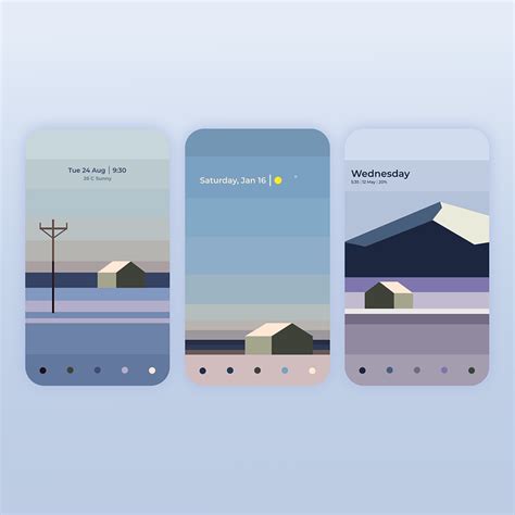mobile app ui home screen idea by fadhilazimm on dribbble