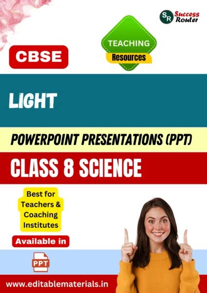 Light Class 8 Science Ppt For Cbse Teachers Editable Materials