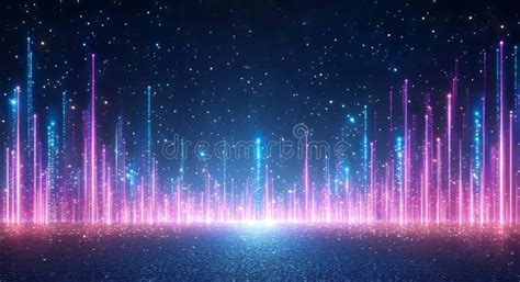 A Moving Digital Wave Pattern Showcases Vibrant Lines Of Color That Pulse And Flow Against A