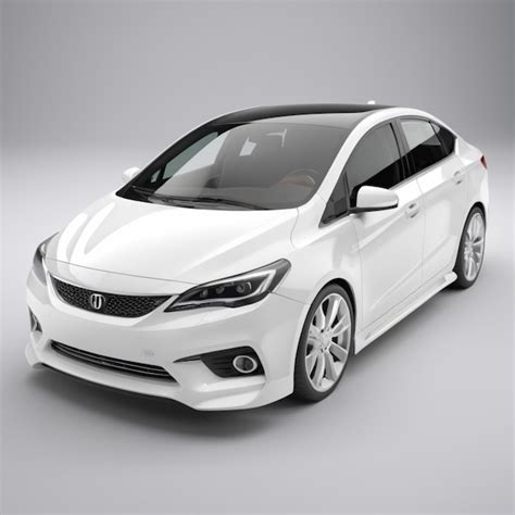 Premium Psd A White Bmw Car With The License Plate Number H5