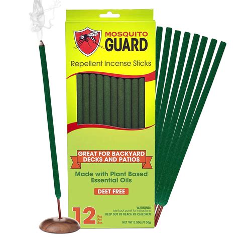Mosquito Guard 12 Mosquito Repellent Sticks 25 Hrs