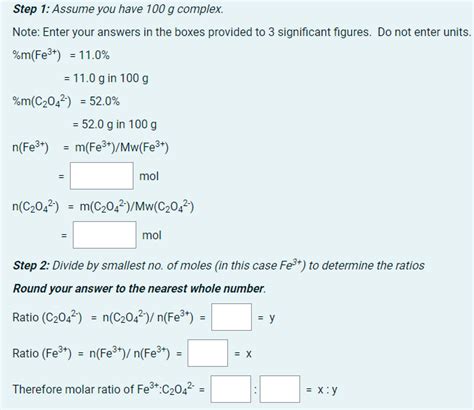 Solved 1 Given The Following Data Determine The By Mass