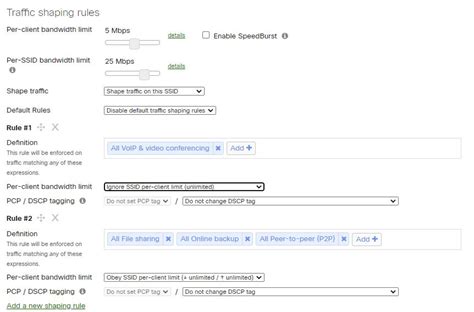 Wifi Configuration Best Practice Bandwidth And Traffic Shaping Jdtech