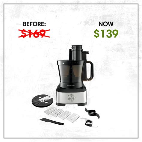 16 Cup Multifunction Food Processor Buchymix