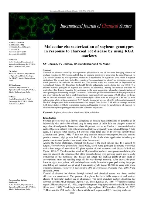 Pdf Genetic Diversity In Vegetable And Grain Type Soybean Genotypes Identified Using