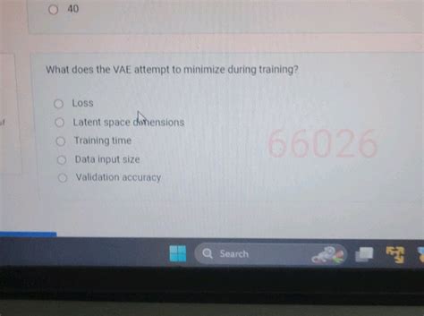 40 What Does The VAE Attempt To Minimize StudyX