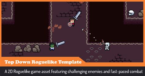 2d Top Down Roguelike Template Packs Unity Asset Store