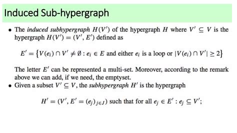 Introduction To Hypergraphs Pptx