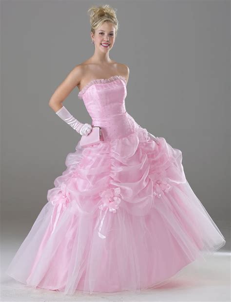 Various Kinds Of Wedding Dresses With New Models Pink Wedding Dresses