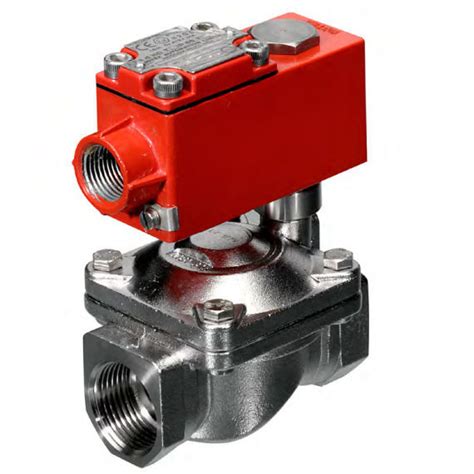 Servo Assisted Solenoid Valve A177 Acl Srl 2 Way Nc For