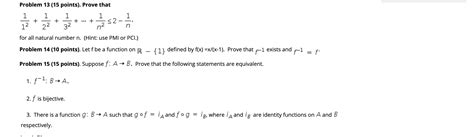 Solved Problem Points Prove That